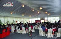 China Luxury Outdoor Wedding Tents With Aluminum Frame 20 Years Life Span for sale