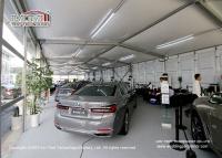 China Cube Structure Double Decker Tents For Car Exhibition With Thermo Roof for sale