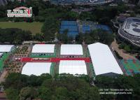 China 30m Width Outdoor Event Tents With Water Proof PVC Roof For Exhibition for sale