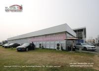 China Fire Retardant Solid Wall Outdoor Exhibition Tents For Event 20 Years Lifespan for sale
