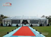 China Transparent Multiside Outdoor Event Tents Clear Span Flame Retardant for sale