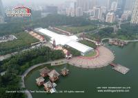 China Self - Cleaning 15x40m Movable Garden Party Marquee / Outdoor Event Canopy for sale