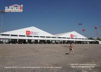 China White 50x100 Meter Exhibition Marquee Tent 5000 Square Meter Flame Retardant for sale