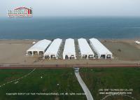 China A Shape And Double Decker Sport Event Tents With PVC And ABS Sidewall for sale
