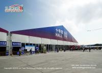 China 50x140m Large Exhibition Tents With White PVC Sidewalls For Airshow for sale