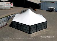 China Luxury Hexagon Module Square Outdoor Event Tents For Church , Banquet for sale