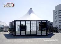 China Luxury Hexagon Module Square Outdoor Event Tents For Church , Banquet for sale