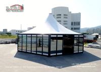 China Luxury Hexagon Module Square Outdoor Event Tents For Church , Banquet for sale