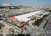 China 50M Wide Outdoor Event Tents Plain White PVC Roof Cover Durable for sale