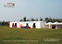China Luxury Sporting Event Tents For Trade Shows Flame Retardant To DIN4102 B1 for sale