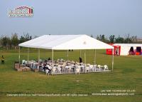 China Luxury Sporting Event Tents For Trade Shows Flame Retardant To DIN4102 B1 for sale
