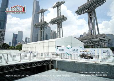 China Modular 20×50m Outdoor Event Tents With Plain PVC Cover For Festivals Celebration for sale