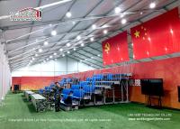 China 40M Wide Outdoor Exhibition Tents Camouflage PVC Roof Cover Multifunctional for sale