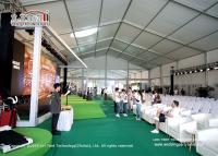 China Water Resistat Big Exhibition Tent Roof Cover 850g/Sqm Block - Out for sale