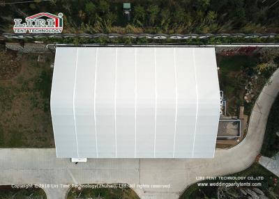 China High Security Arcum Sport Event Tents Hard Sidewall Double - Wing Glass Door for sale