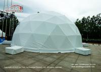 China Steel Frame Geodesic Dome Outdoor Event Tents 20m Diameter  For Trade Show for sale