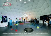 China Steel Frame Geodesic Dome Outdoor Event Tents 20m Diameter  For Trade Show for sale