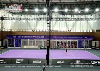 China Fire - Proof Elegant Clear Span Tent For Multi - Function Gym 15 Years Service Life for sale