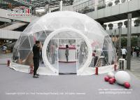 China Unique Transparent Outdoor Tents For Events / VIP Lounge UV Resistant for sale