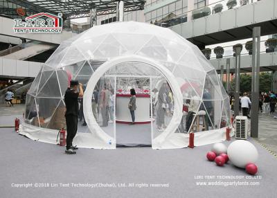 China Unique Transparent Outdoor Tents For Events / VIP Lounge UV Resistant for sale