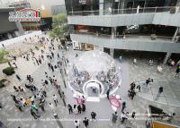 China Unique Transparent Outdoor Tents For Events / VIP Lounge UV Resistant for sale