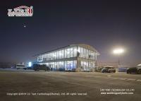 China 1000 People Arch Double Decker Marquee Tent With Glass For Sports Event for sale