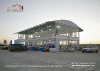 China 1000 People Arch Double Decker Marquee Tent With Glass For Sports Event for sale