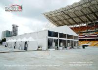 China Durable Outdoor Event Tents Clear Span Double Coat PVC Fabric Cover for sale