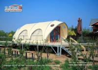 China Hard Pressed Aluminum Alloy Frame Luxury Glamping Tents  15 Years Life Span for sale