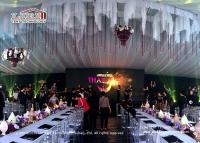 China Tear Resistant Luxury Outdoor Party Tents 20x50m With Aluminum Frame for sale