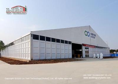 China Fire Retardant Big Tent Marquee TH40m X70m With ABS Wall For Waste Management Center for sale