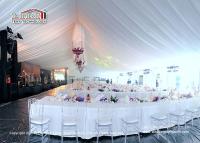 China Colorful Cover Luxury Wedding Tents 20x50m Easy To Dismantled for sale