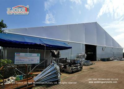 China 40m Large Sporting Event Tents With Hard Wall PVC Doors /  Industrial Outdoor Warehouse Tents for sale