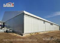 China 40m Large Sporting Event Tents With Hard Wall PVC Doors /  Industrial Outdoor Warehouse Tents for sale