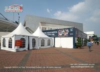 China 4x4m Small Pagoda Tent For Outdoor Food / Wine Festival B1 M2 for sale