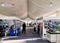 China Windproof Commercial Frame Marquee Event Tent / Luxury Big Outdoor Wedding Tent for sale