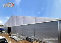 China Industrial Storage 30m Clear Span Tent With Double PVC Layer And Insulated Sandwich Walls Around for sale