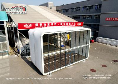 China Modular Capsule Box Hotel Luxury Glamping Tents For Catering / Banquet for sale