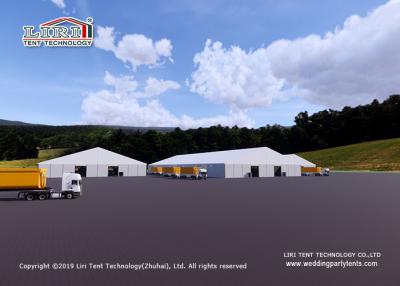 China Waterproof Aluminum Frame Tent For Coal Storage / Bulk Storage / Industrial Production for sale