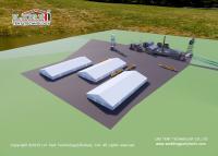 China Waterproof Aluminum Frame Tent For Coal Storage / Bulk Storage / Industrial Production for sale