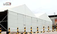 China 20x150m Temporary Large Marquee Tent With ABS Hard Wall Water Resistant for sale