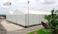 China 20x150m Temporary Large Marquee Tent With ABS Hard Wall Water Resistant for sale