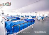 China Outdoor Protect Public Health Emergency Medical Tents Flame Retardant To DIN4102 B1 M2 for sale