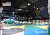 China Large Black Aluminum Event Marquee Tent For Basketball Field Permanent for sale