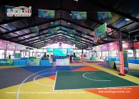 China Large Black Aluminum Event Marquee Tent For Basketball Field Permanent for sale