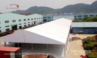 China 25x100m Big Modular Structures Tent  With Aluminum Frame For Storage Or Warehouse for sale