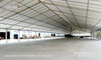 China 25x100m Big Modular Structures Tent  With Aluminum Frame For Storage Or Warehouse for sale