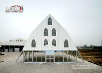 China UV Resistant Clear PVC Window 15m Outdoor Event Church Tent for sale