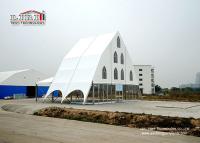 China UV Resistant Clear PVC Window 15m Outdoor Event Church Tent for sale
