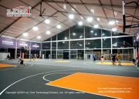 China Glass Sidewall 20m Wide Sport Event Tents For Basketball Court for sale